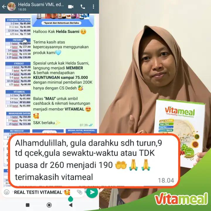 VITAMEAL SOLUSI DIABETES - Vitameal Indonesia